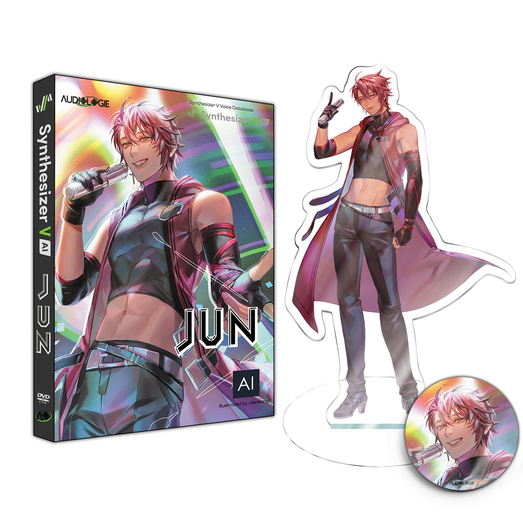 Synthesizer V AI JUN Voice Database (English) [Physical Version + Pre ...